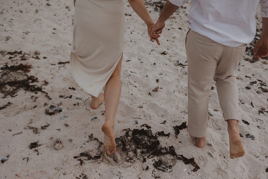 Sunset Beach Photos | Ali & Ryan - Kim Tracey Photography