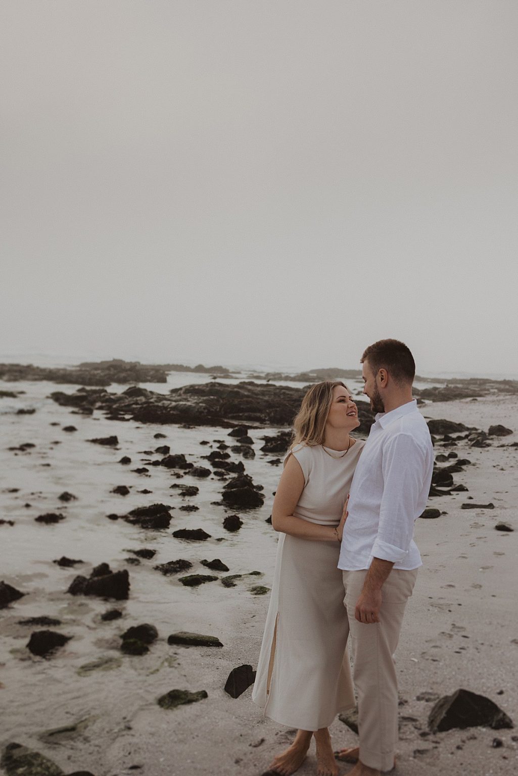 Sunset Beach Photos | Ali & Ryan - Kim Tracey Photography