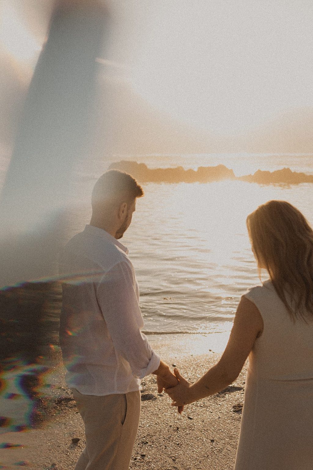 Sunset Beach Photos | Ali & Ryan - Kim Tracey Photography